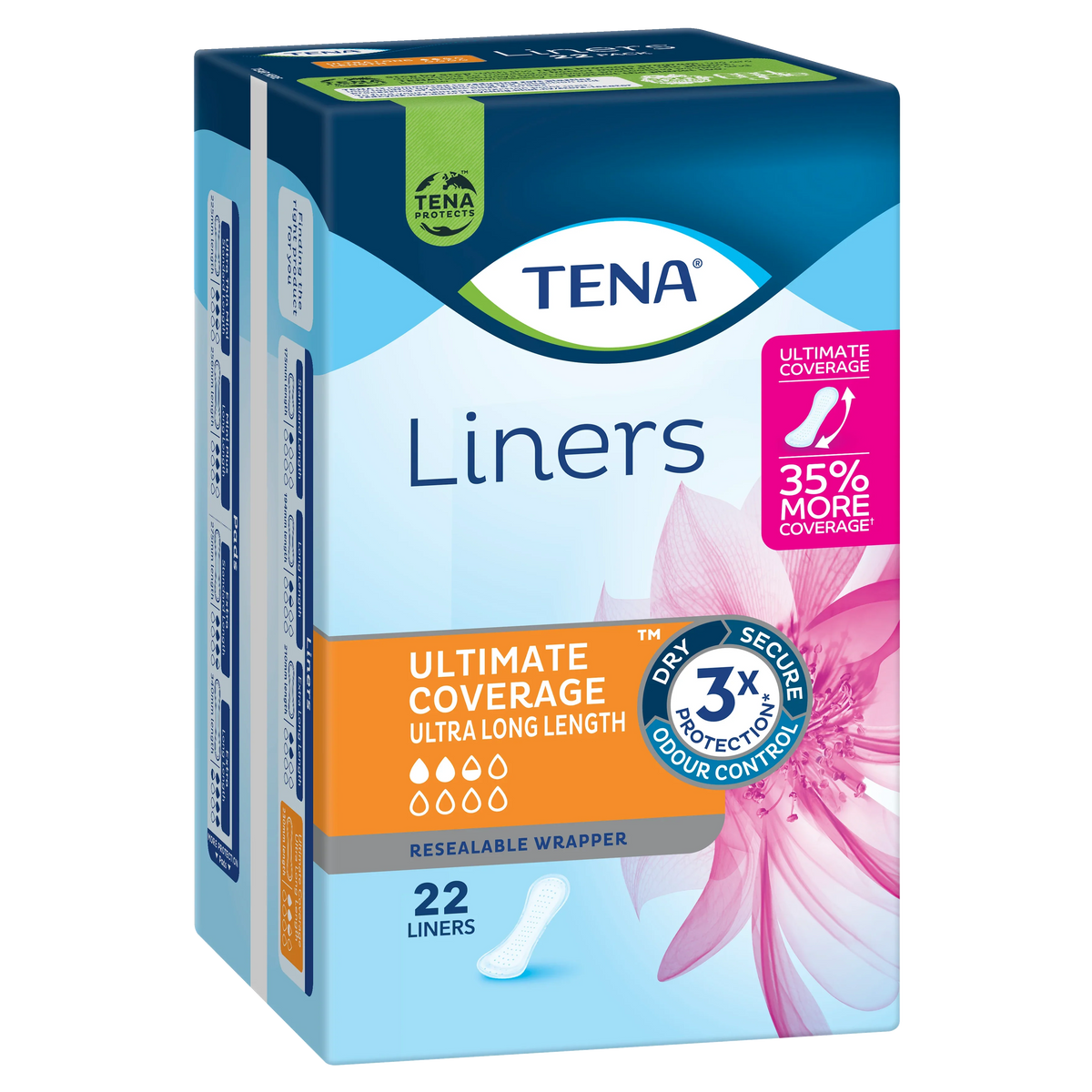 TENA Liners Ultra Long Length Sample | TENA